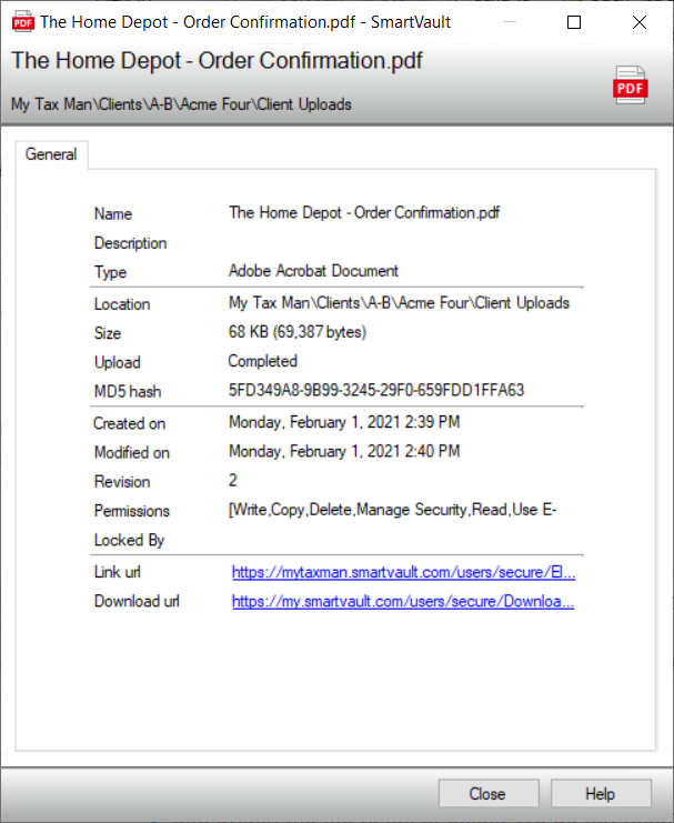 Using the Connected Desktop – SmartVault