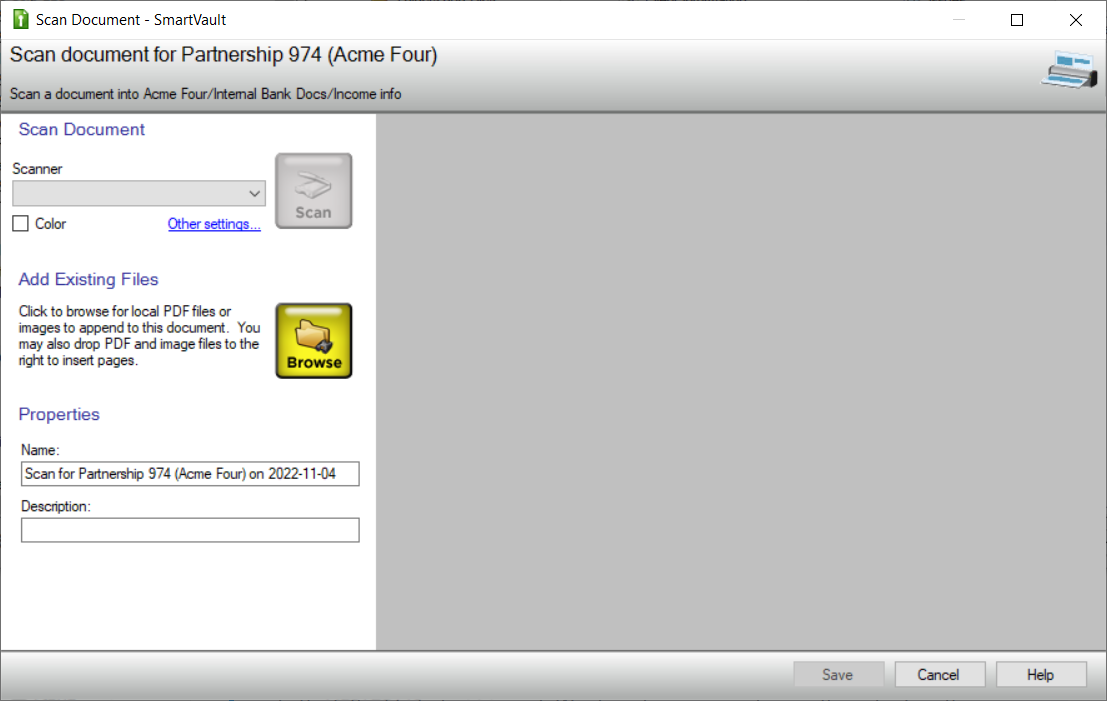 Using the Connected Desktop – SmartVault