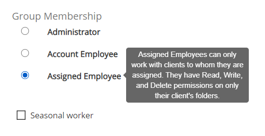 Understanding the Assign Employees Feature – SmartVault
