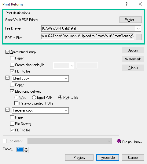 Getting Started with SmartRouting – SmartVault