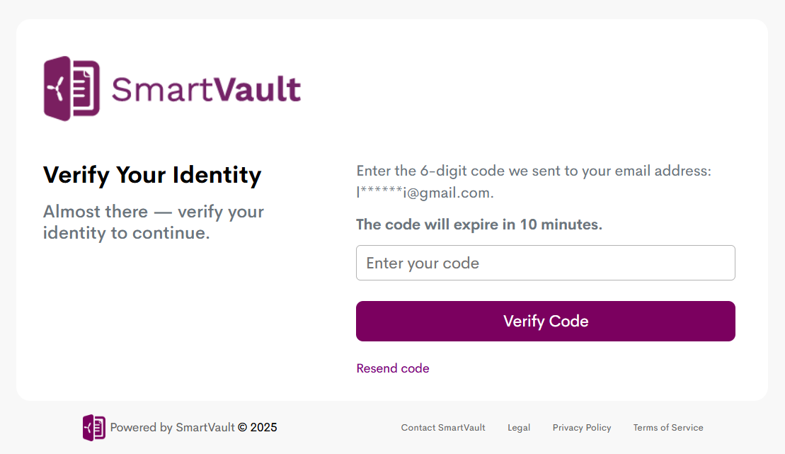 Setting Up Two-Factor Authentication (2FA) – SmartVault