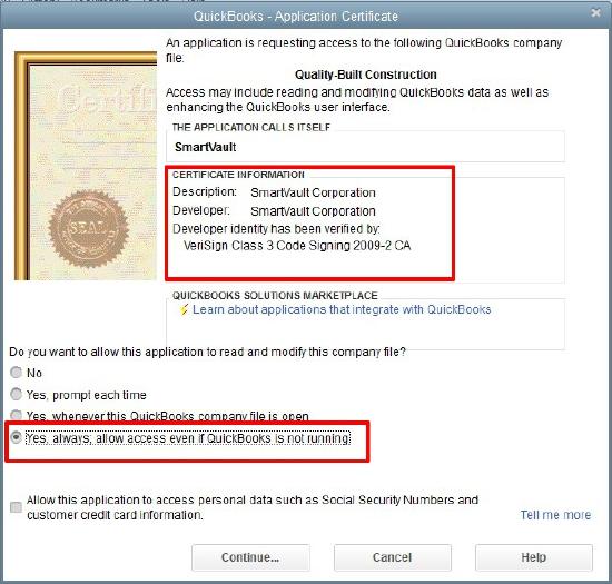 Adding a Company File to SmartVault – SmartVault