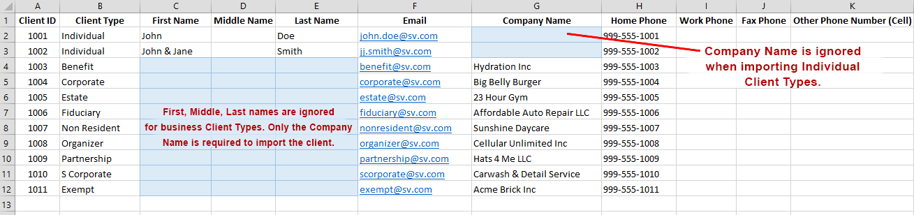 Importing Clients from a CSV File – SmartVault