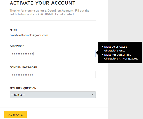 Creating a New DocuSign Account and Integrating with SmartVault – SmartVault
