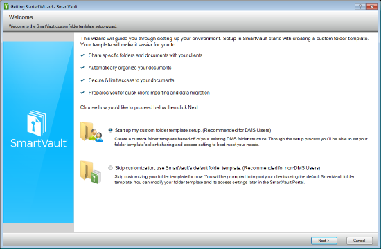 Reopening the DMS Data Migration Tool – SmartVault