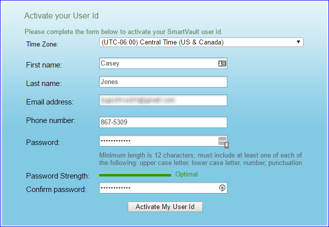 Activating Your SmartVault Account – SmartVault