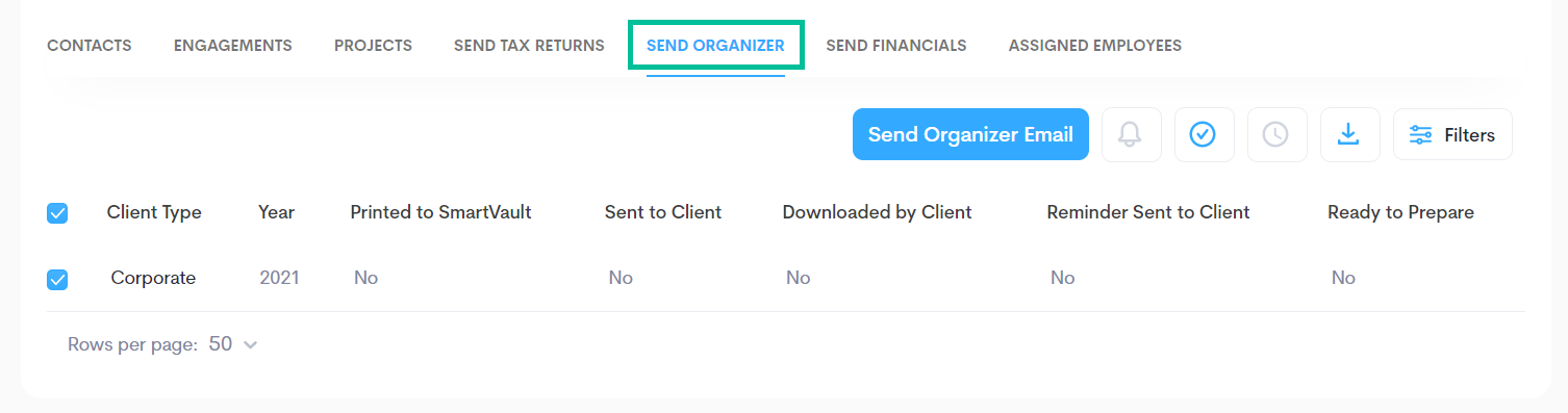 Understanding the Client Management View – SmartVault