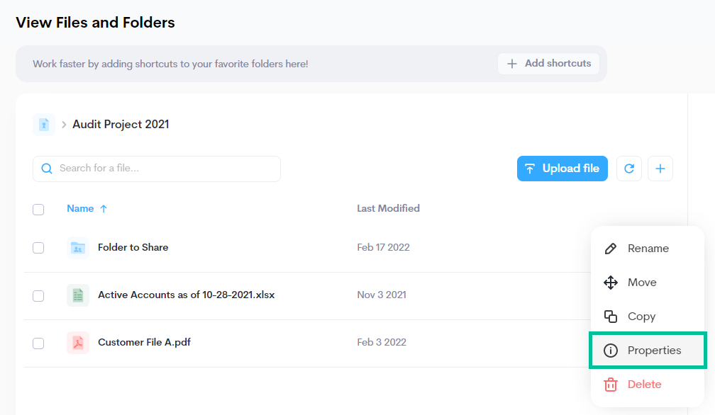 Managing Folder Access and Notifications – SmartVault