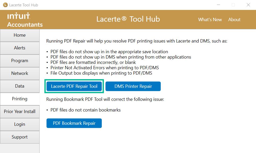 Using The Lacerte PDF Repair Tool With SmartVault SmartVault using-the-lacerte-pdf-repair-tool-with-smartvault-smartvault